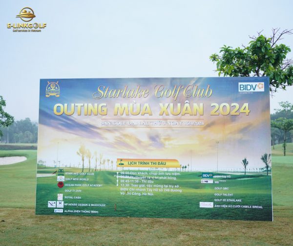 Giải outing chào xuân 2024 của CLB Golf StarLake Club - Elinkgolf